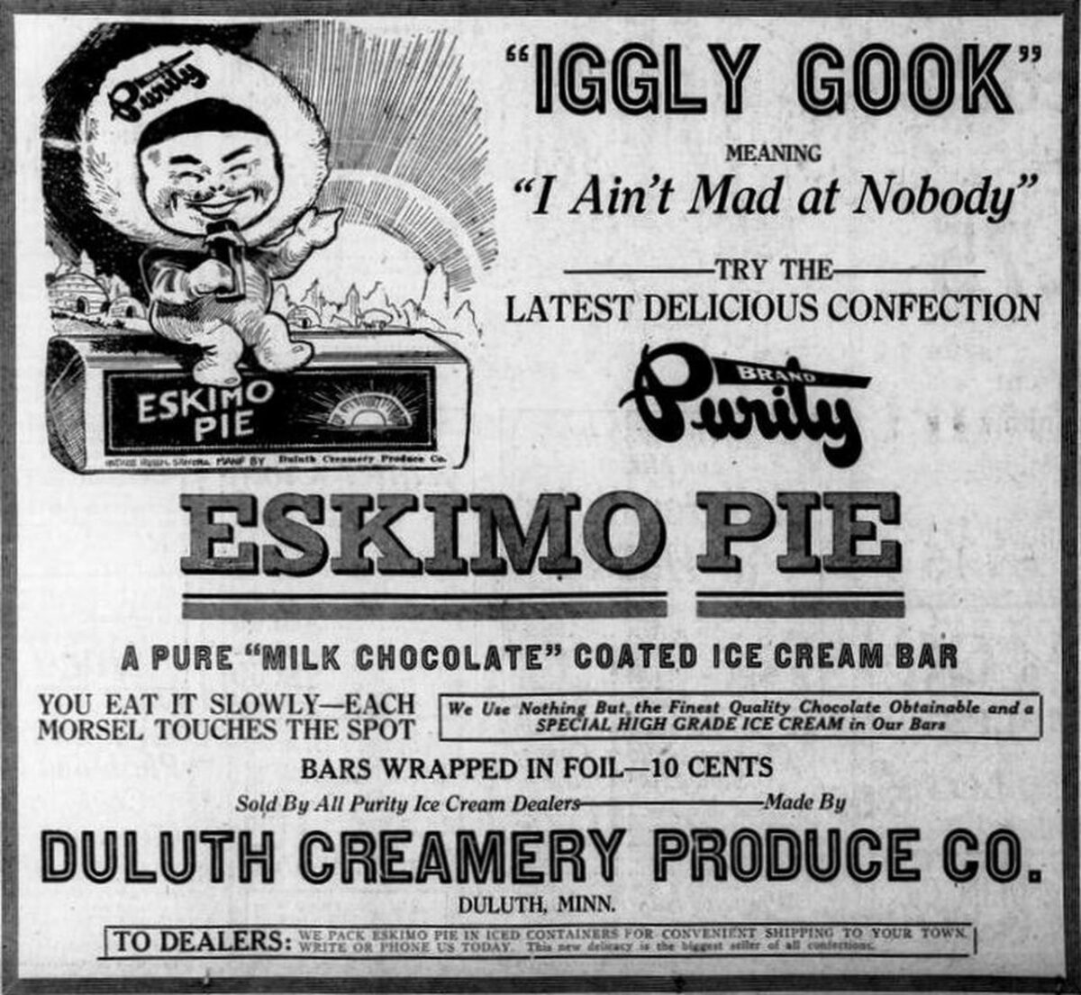 Eskimo Pie - blog 100 lat temu | DGTL