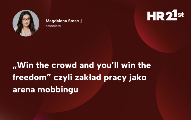 „Win the crowd and you’ll win the freedom” czyli zakład pracy jako ...
